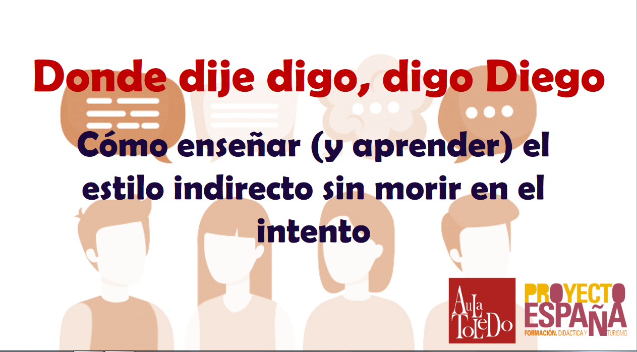 Gramática 2: Donde dije digo, digo Diego. Cómo enseñar el estilo ...